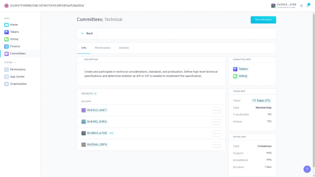 how-does-committees-work. Implementing tasks in DAO